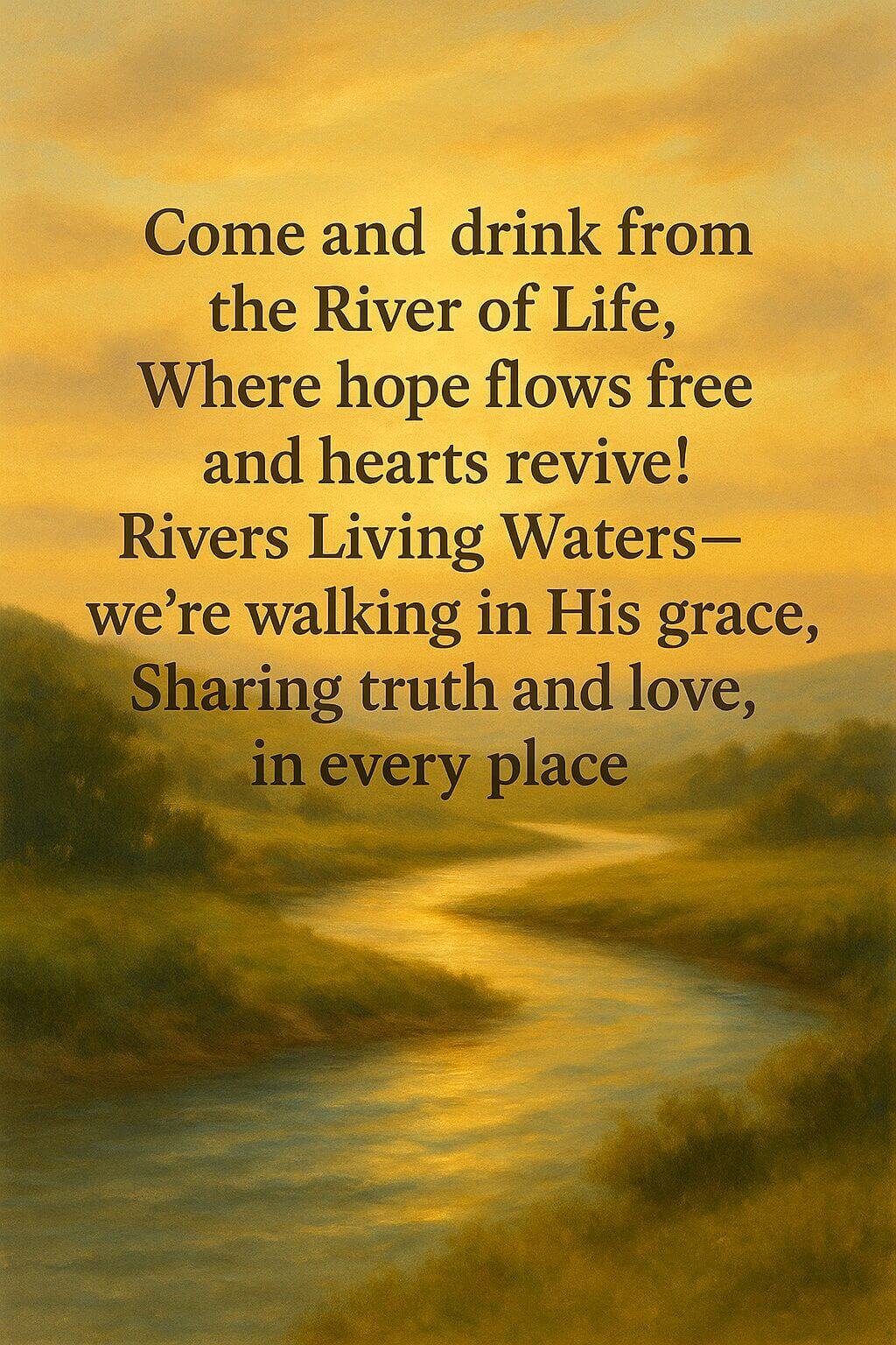 Home - Rivers Living Waters Christian Ministry